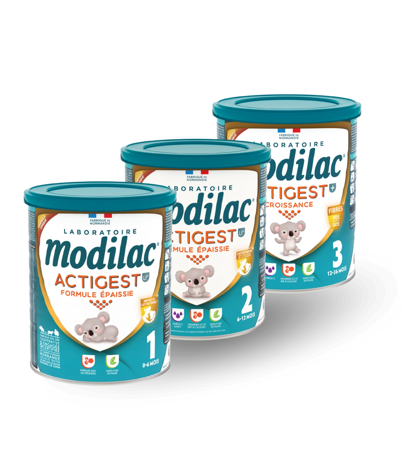 Laits infantiles, Actigest – Modilac